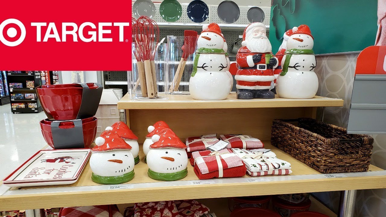 Target Christmas decor kitchen decor * shop with me 2019 - YouTube