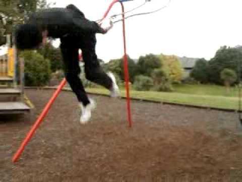 Amazing Back flip Off swing [By Wahid] in christchurch new zealand ...