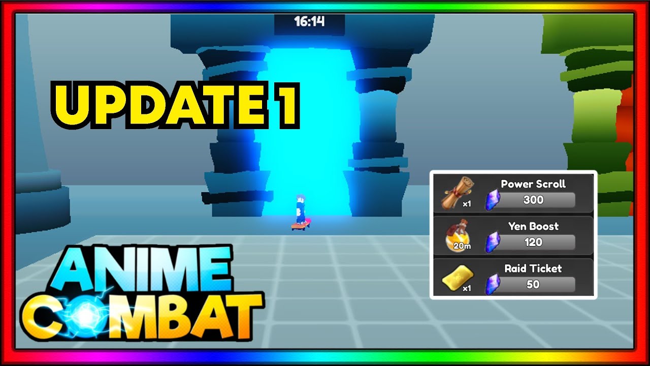 EVERYTHING NEW IN UPDATE 1 I Anime Combat Simulator I Roblox - YouTube