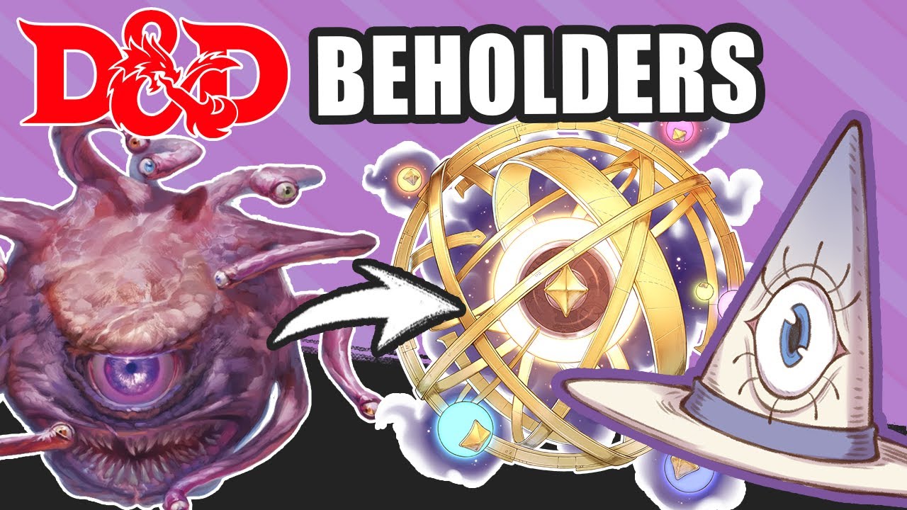 D&D Beholders Explained (and also how to make them weirder) - YouTube