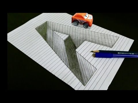 How to Draw 3d Hole Illusion | Easy 3d Optical Illusion Pencil Drawing ...