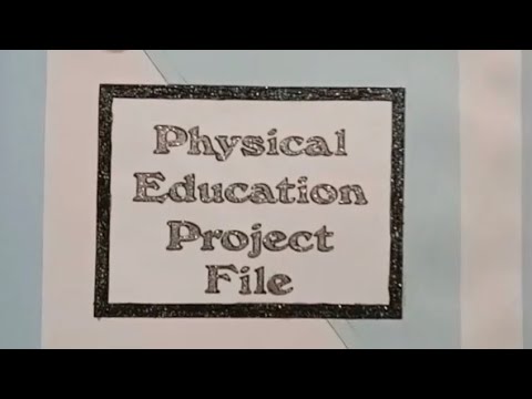 Physical Education Project File on Kabaddi and Hockey - YouTube