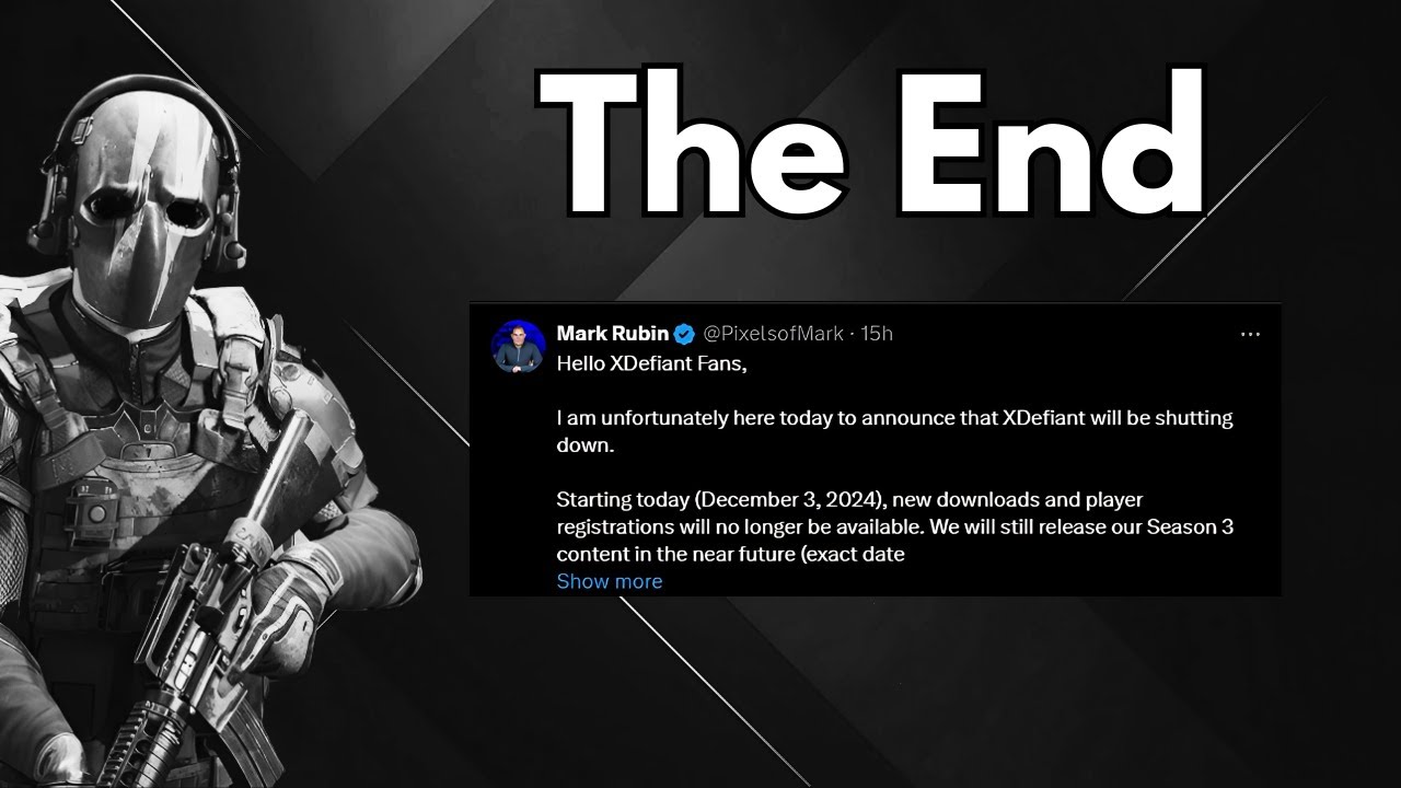 THE END: Xdefiant Officially Dead (What's Next?) - YouTube