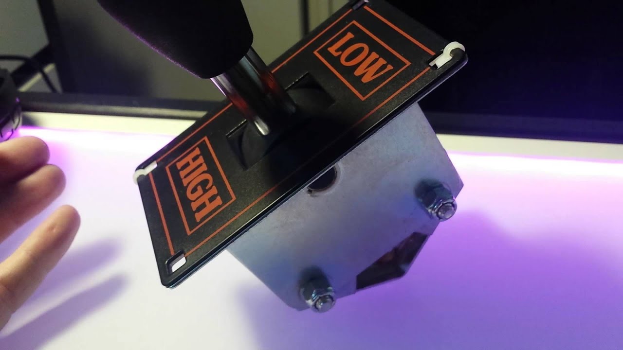 RamjetX Arcade Sequential shifter to SimRacing conversion - YouTube