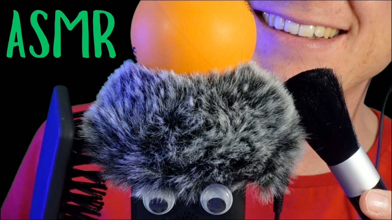 ASMR Mic Massage & Brushing for Sleep - YouTube
