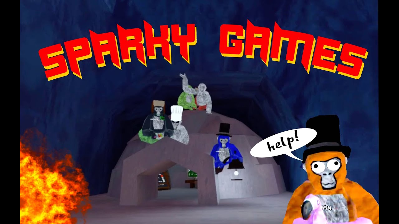Playing the SPARKY GAMES #1!!! - (Gorilla Tag) - YouTube