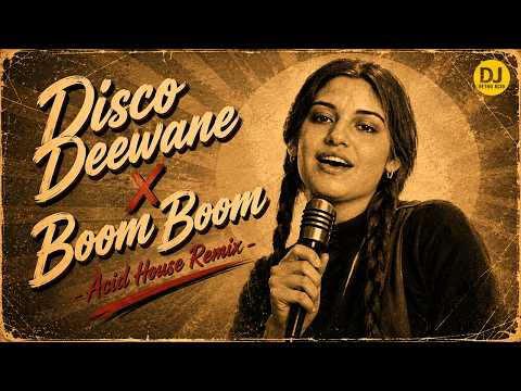 Disco Deewane X Boom Boom - Acid House Remix | Nazia Hassan | DJ Retro Acid | Disco Club Mix 2026 |
