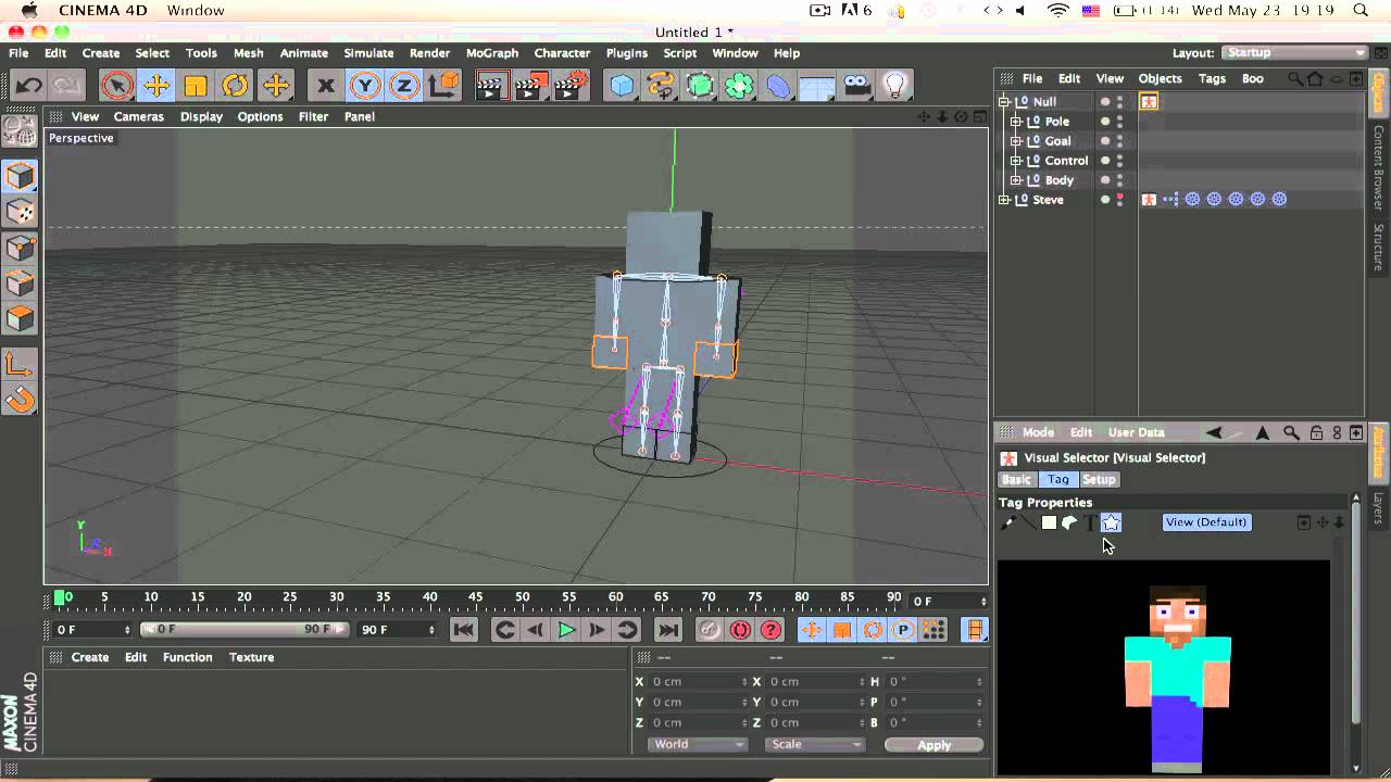 Cinema 4D - Rigging Tutorial and Cmotion - YouTube
