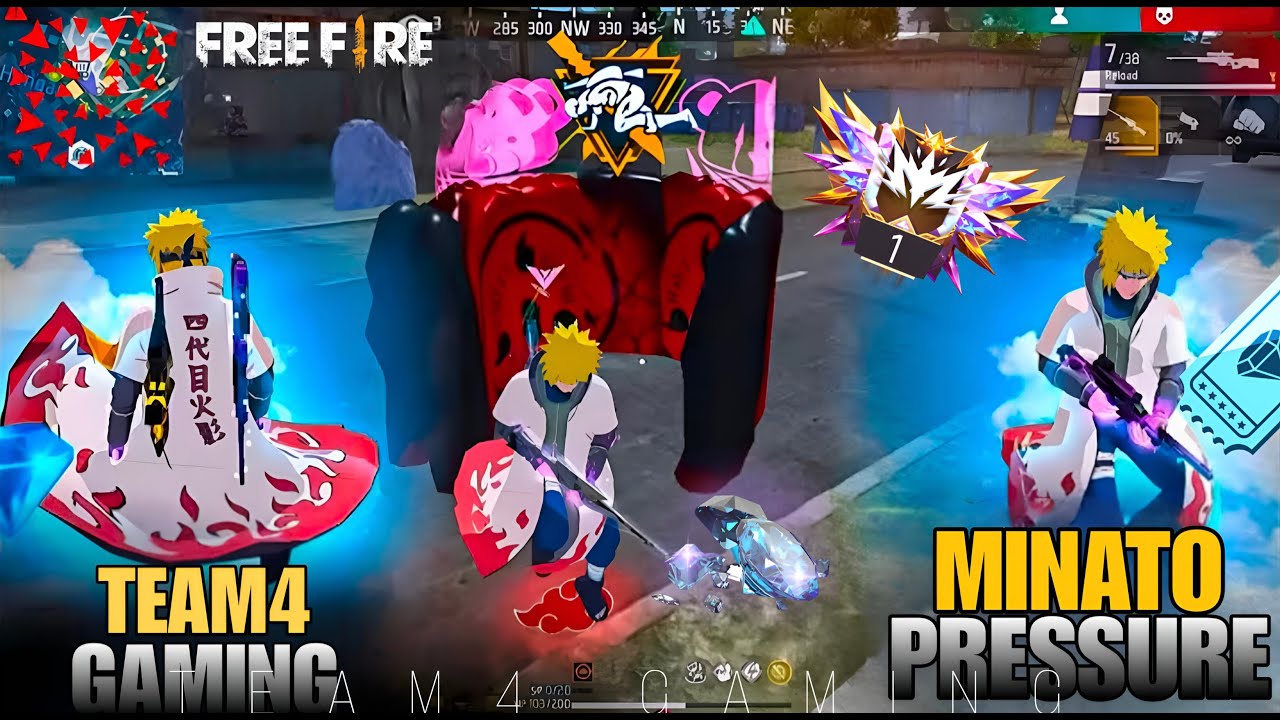 FREE FIRE WITH MINATO BUNDLE | FREE FIRE LIVE | MAKING NEW FANBASE ...