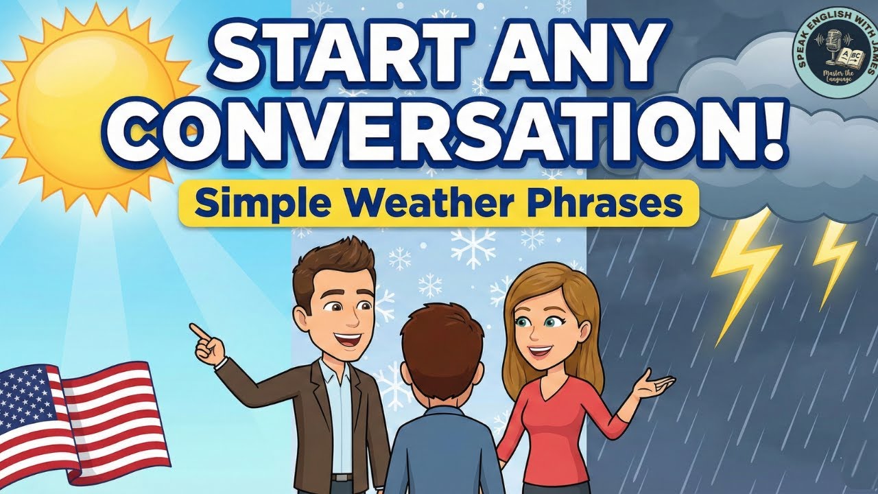Talk About The Weather | Small Talk phrases for Beginners | Easy ...