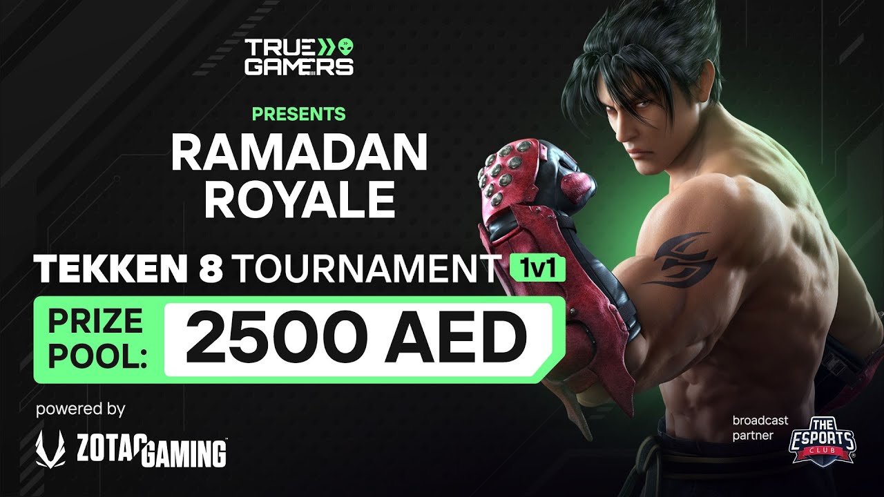 True Gamers Present Ramadan Royale Powered by Zotac Gaming | Tekken 8 ...