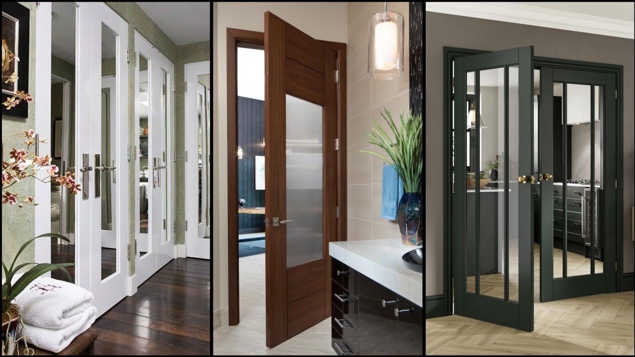 Mirror Door Design For Drawing Room || Sliding Mirror Door Design ...