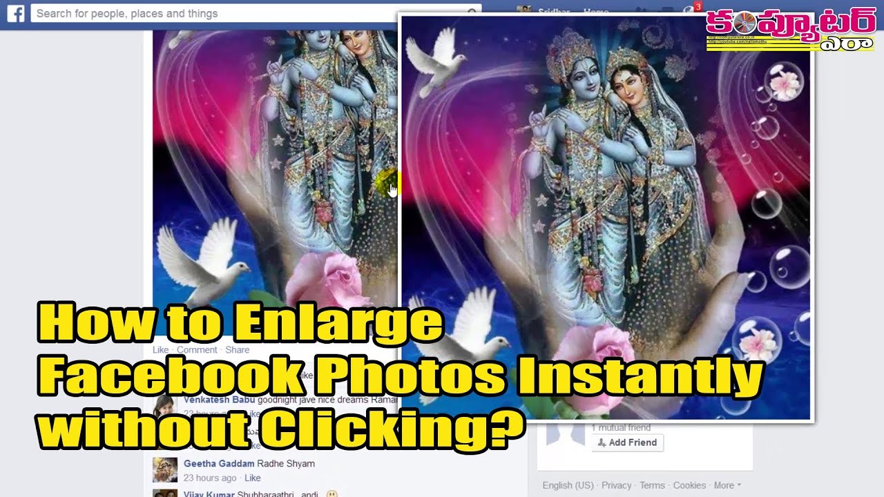 How To Enlarge Facebook Photos Without Clicking Google Chrome Extension YouTube How To Enlarge Facebook Photos Without Clicking Google Chrome Extension YouTube