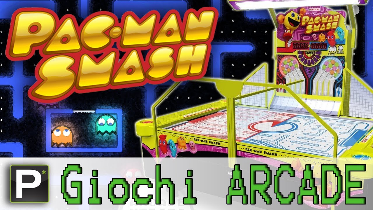 Giochi Arcade - EP12 PAC-MAN Smash (best air hockey EVER!) - YouTube