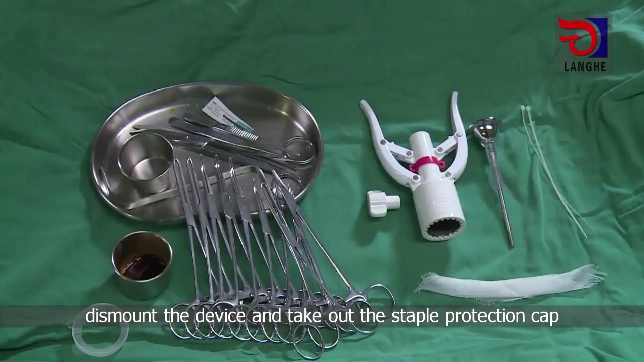 cara sunat stapler langhe - YouTube