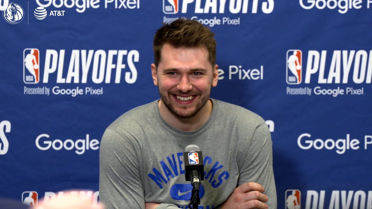 Luka Doncic | Round 2 Game 7 | Post Press Conference - YouTube