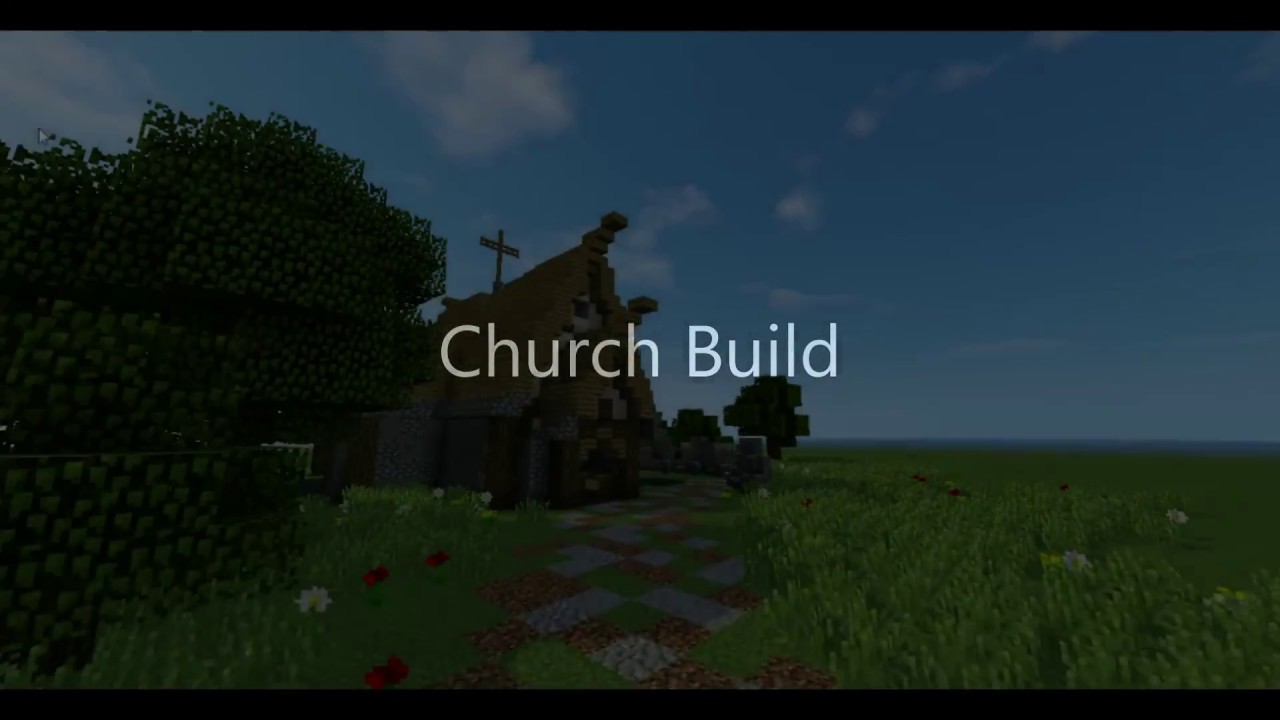 Church Build: MINECRAFT Map + Download - YouTube