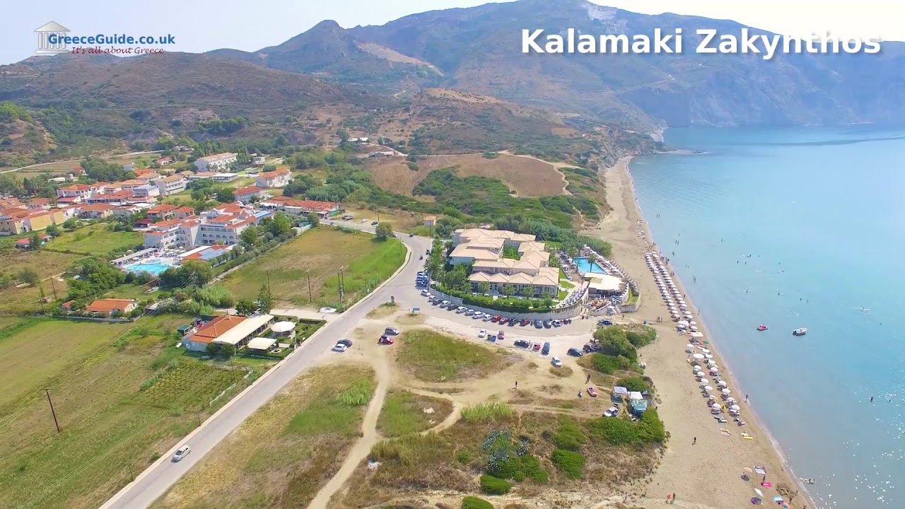 Kalamaki Zakynthos - GreeceGuide.co.uk - YouTube