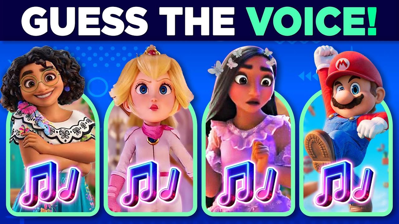 Voice Charade Challenge | Guess the Character by Voice! 🎤🌟 | Encanto ...