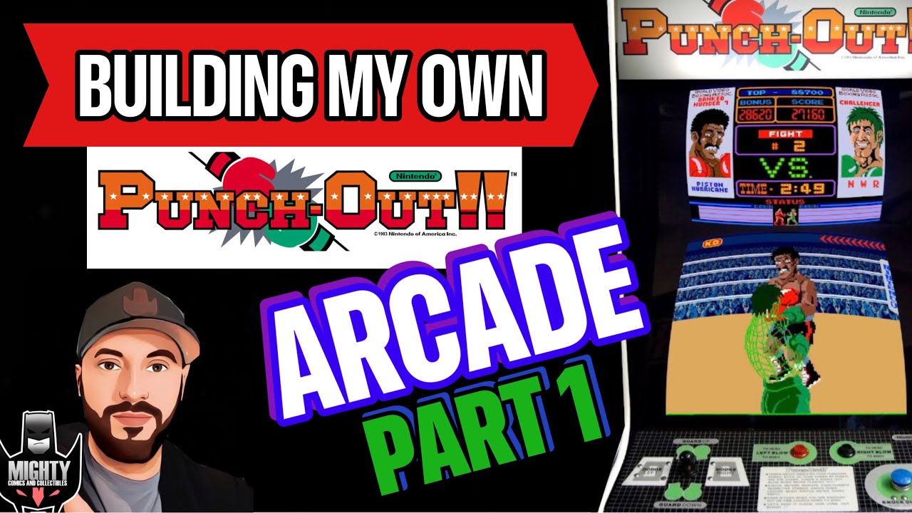 Building My Own PUNCH-OUT ARCADE | Part 1 | Arcade1up - YouTube