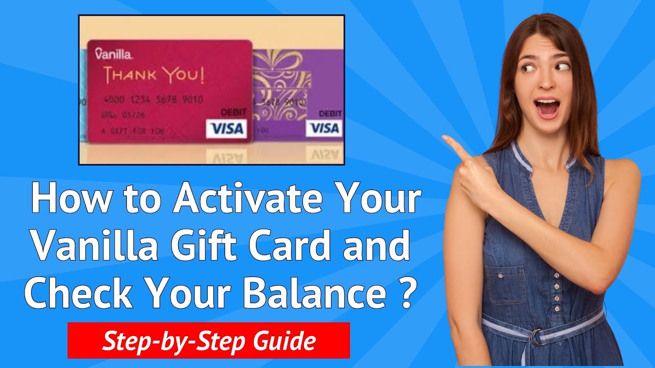 How to Activate Your Vanilla Gift Card and Check Your Balance ? : Step ...