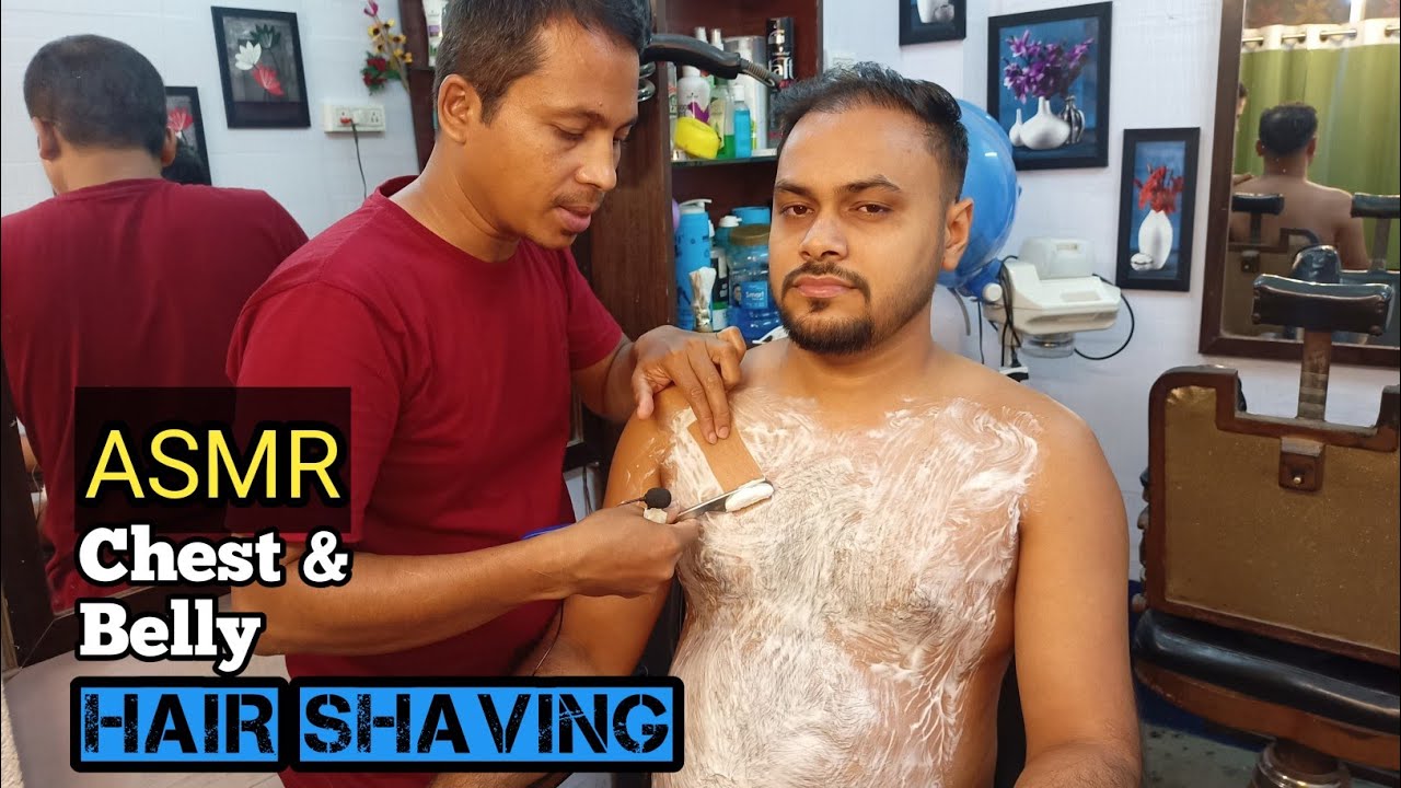 Full Body Shaving tutorial || Body Hair remove at parlour 😎 ️🪒 - YouTube