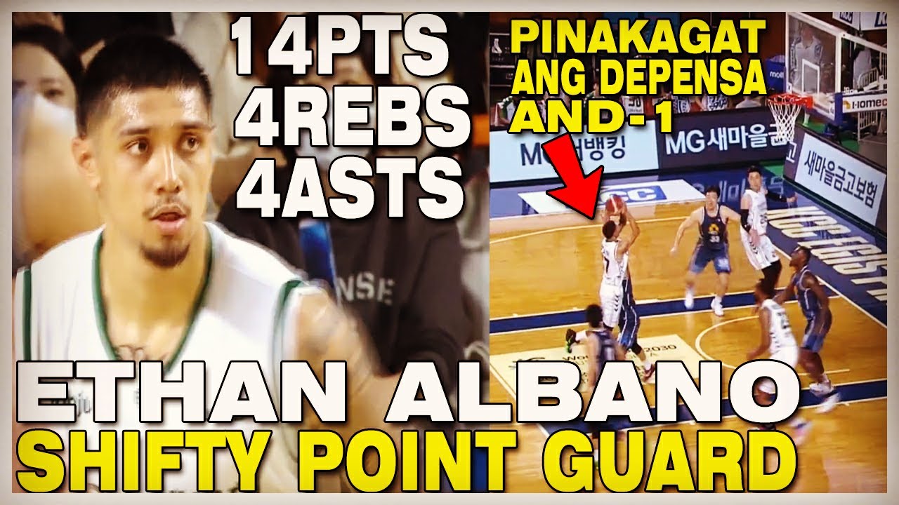 SHIFTY POINT GUARD ETHAN ALBANO SHOWS CONSISTENCY HIGHLIGHTS vs RA GUN ...