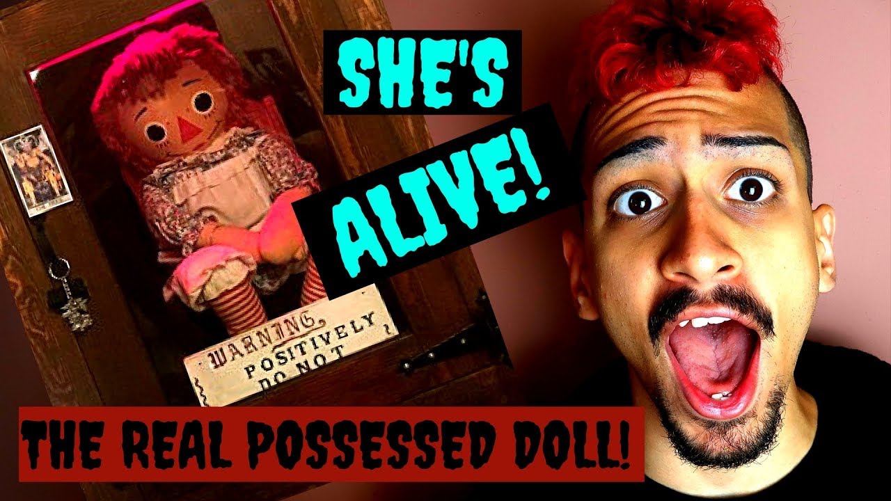 THE REAL ANNABELLE! - POSSESSED DOLL!! - YouTube