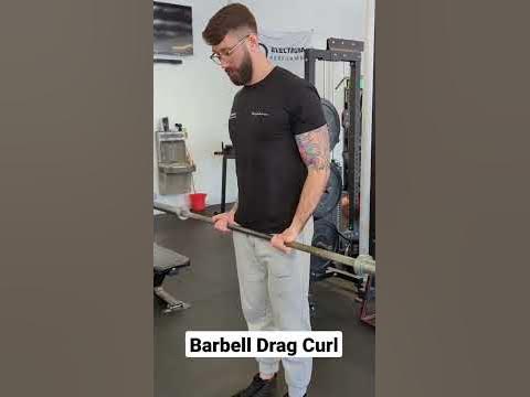 💪Build Those Pythons💪 Barbell Drag Curl - for Biceps in the Shortened ...