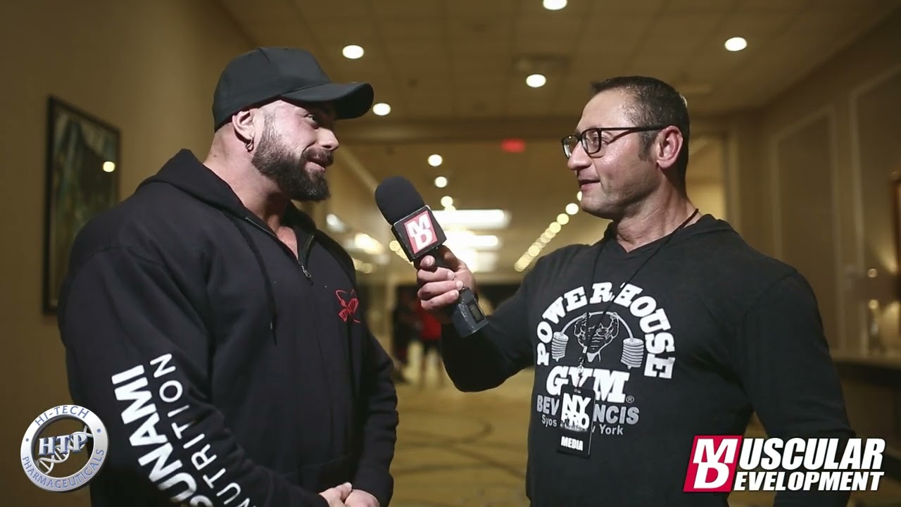 Andrea Presti Pre Show Interview at the 2022 New York Pro - YouTube