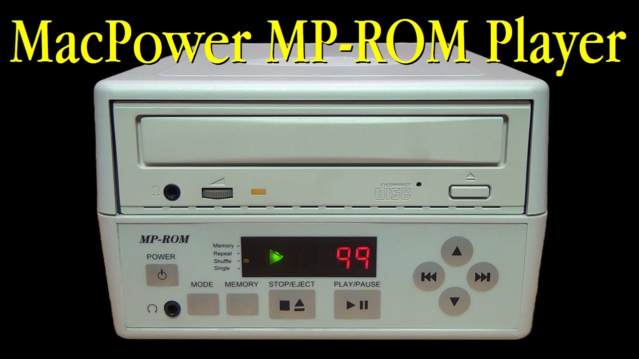 Rare 1999 MacPower MP-ROM player 💿 "Mozart's Music Box" - YouTube