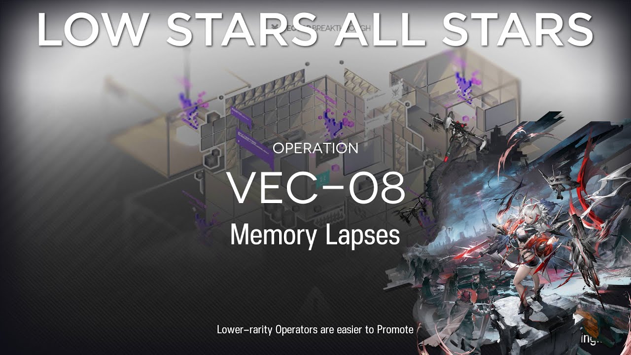 【Arknights】VEC-08 Low Rarity Guide - YouTube