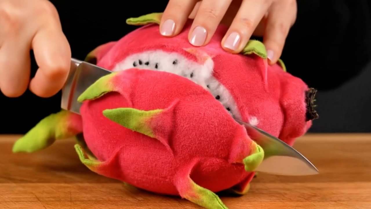 😌 Oddly Satisfying Ai ASMR: Velcro Fruit Cutting for Ultimate Relaxation - YouTube