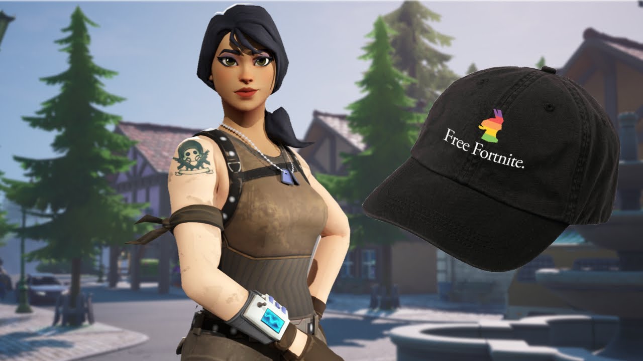How I Won The Free Fortnite Hat 🧢 - YouTube
