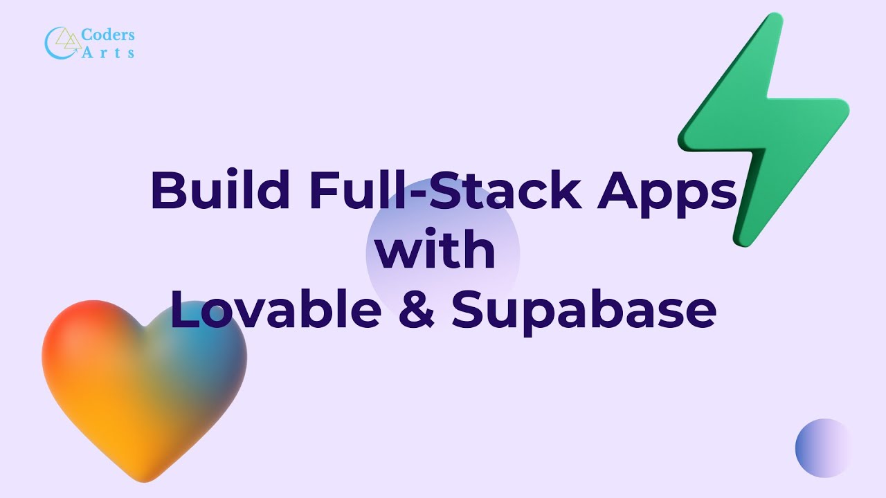77. Build Full-stack App with Lovable and Supabase | Download Codebase Locally & Supabase - YouTube