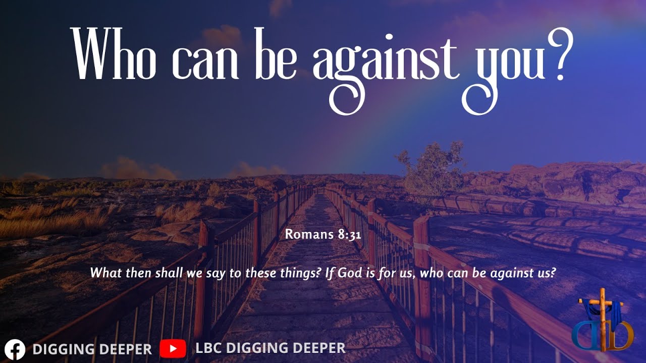 Dr. Sipho Zondi // Who can be against you? | Romans 8:31 - YouTube