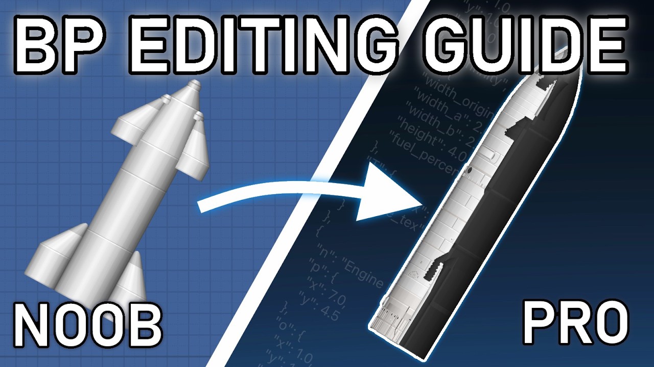 How to BP Edit In Spaceflight Simulator - A Beginner Guide - YouTube