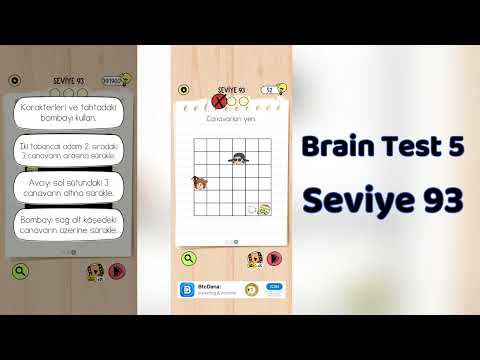 Brain Test 5 Seviye 93 Çözüm | Brain Test 5 Türkçe