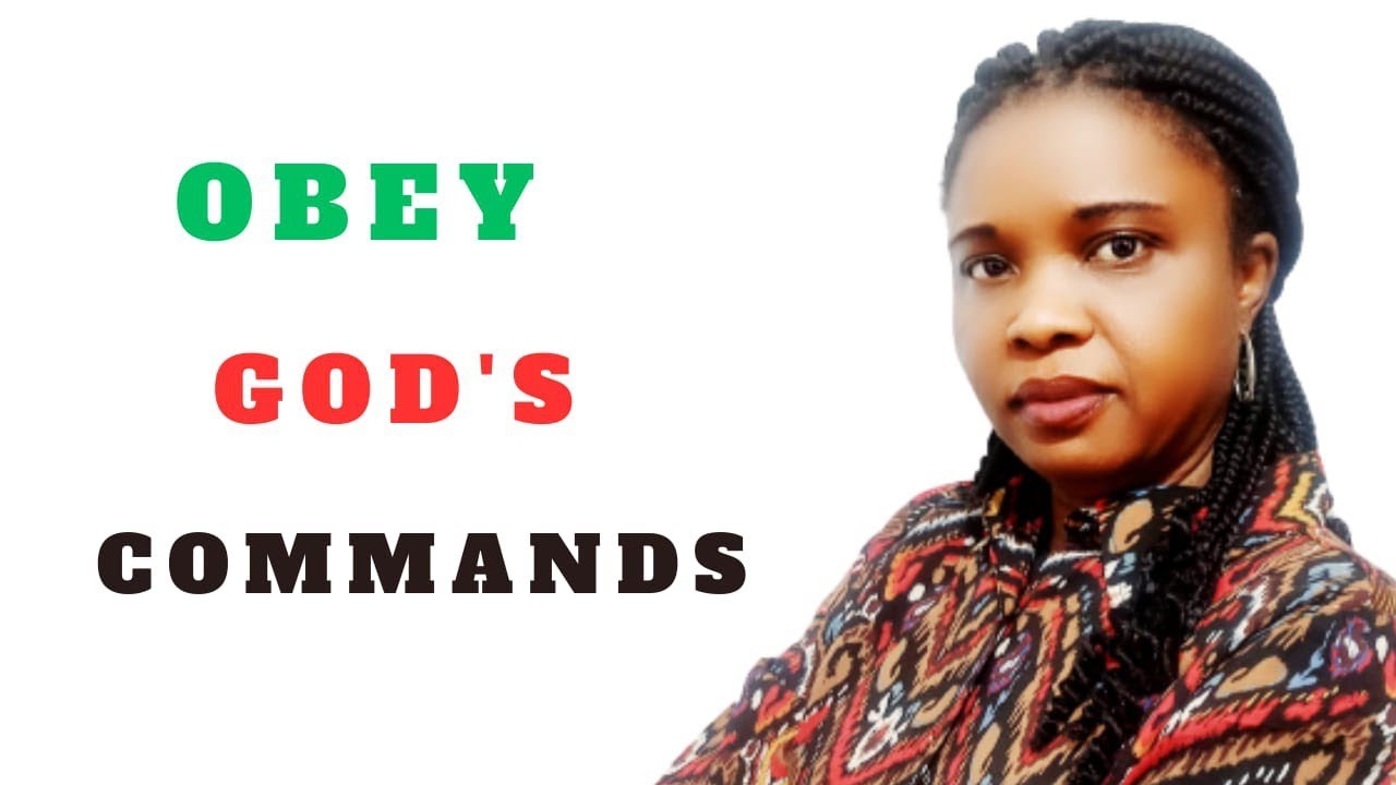 obey the commands of God - YouTube