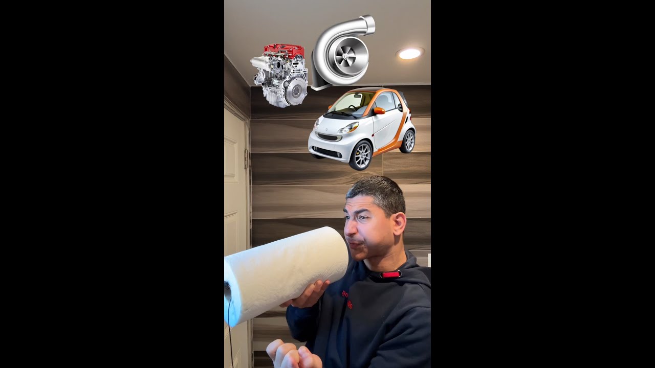 BIG TURBO 1500HP HONDA SWAPPED SMART CAR 🤯🤔 #BELOUD - YouTube