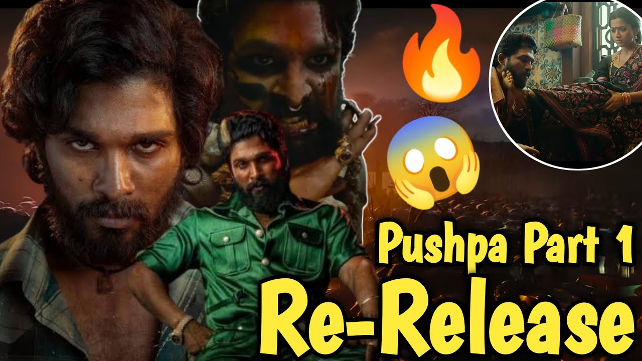 Pushpa Part 1 Re-Release ll Pushpa Part 1 Re-Release Review🔥ll Allu ...