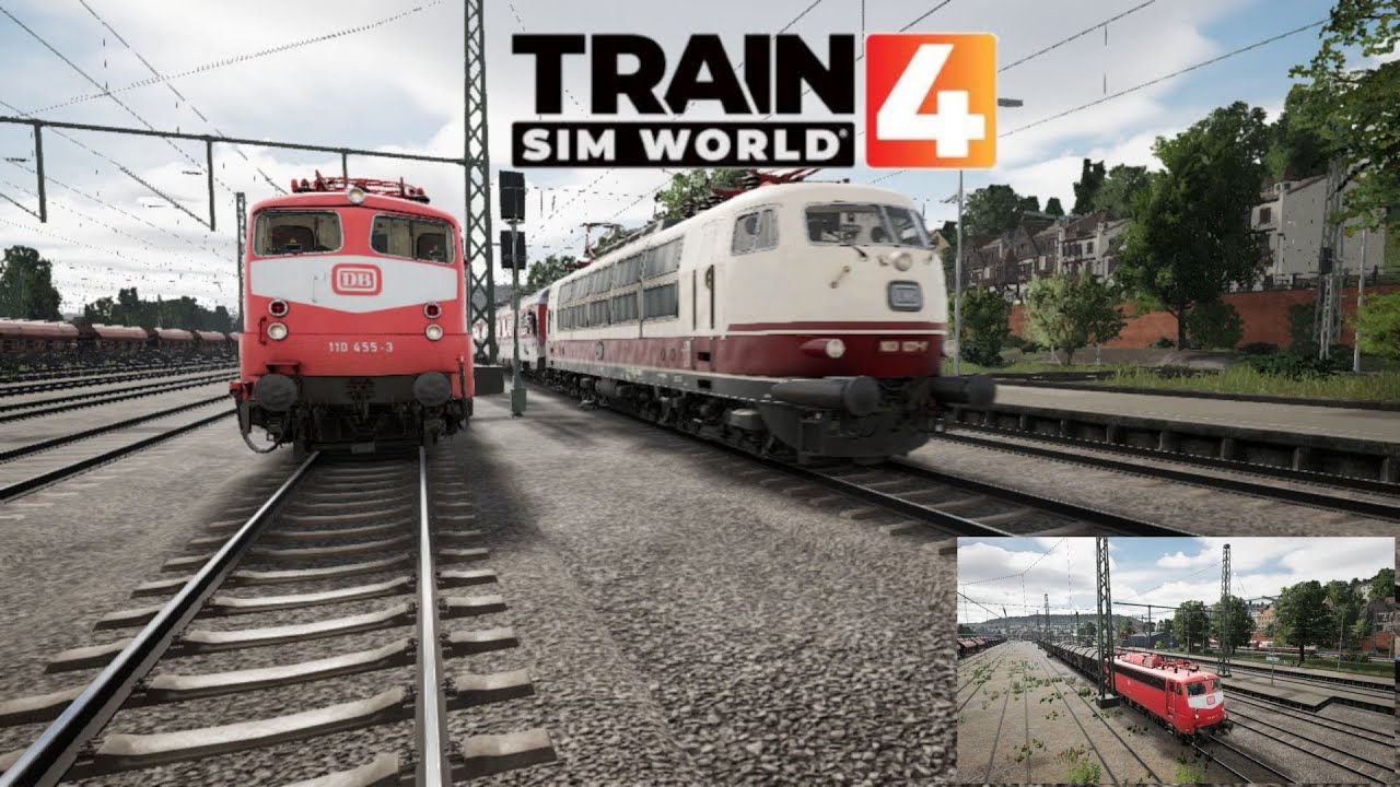 TSW 4 Folge # 020 Kalter Stahl Teil 2 ( Lok BR 110 DB ) . - YouTube