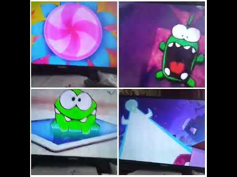 om nom up to faster 4 parison - YouTube
