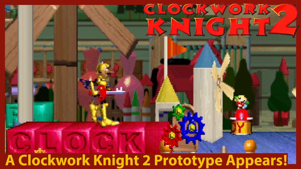 A Clockwork Knight 2 Prototype Build Was Found Recently - YouTube