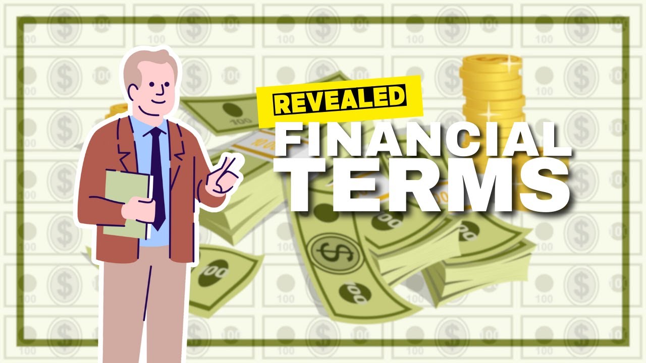 Clear and Simple: Financial Terms You Need to Know - YouTube