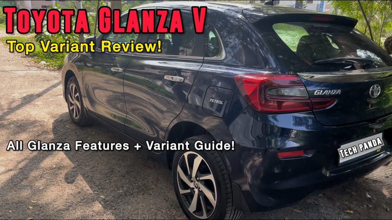 Toyota Glanza V Top Variant | Full Features Explained - YouTube