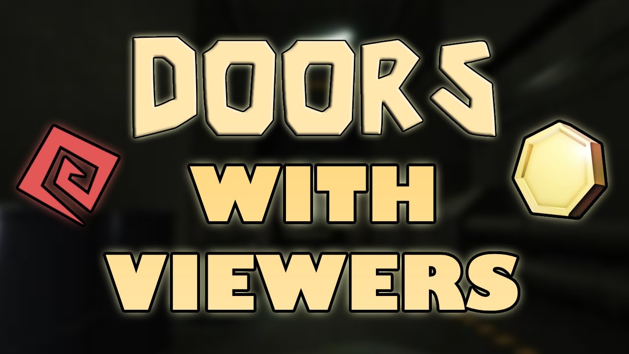 Playing DOORS With Viewers! (LIVE🔴) - YouTube