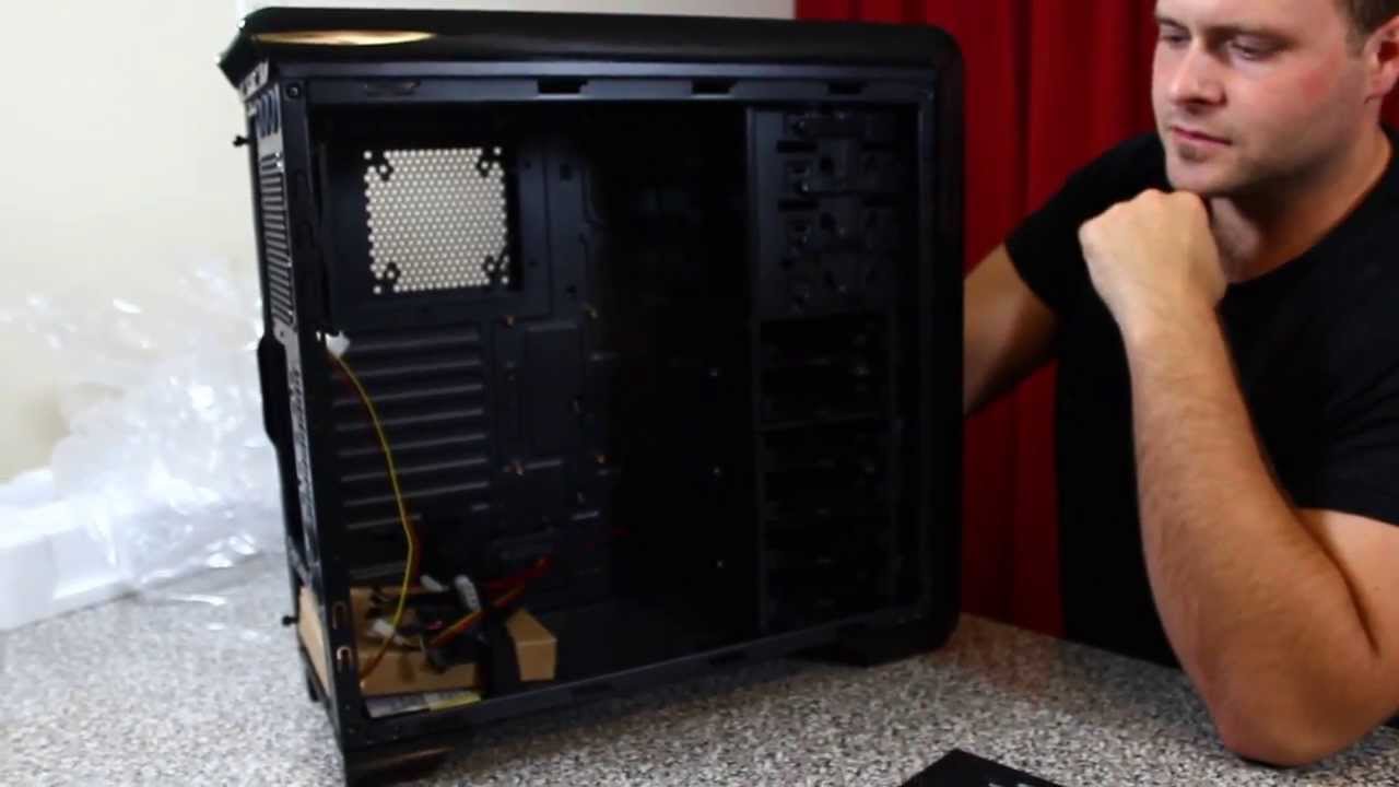 Rosewill Blackhawk Mid-Tower unboxing - YouTube