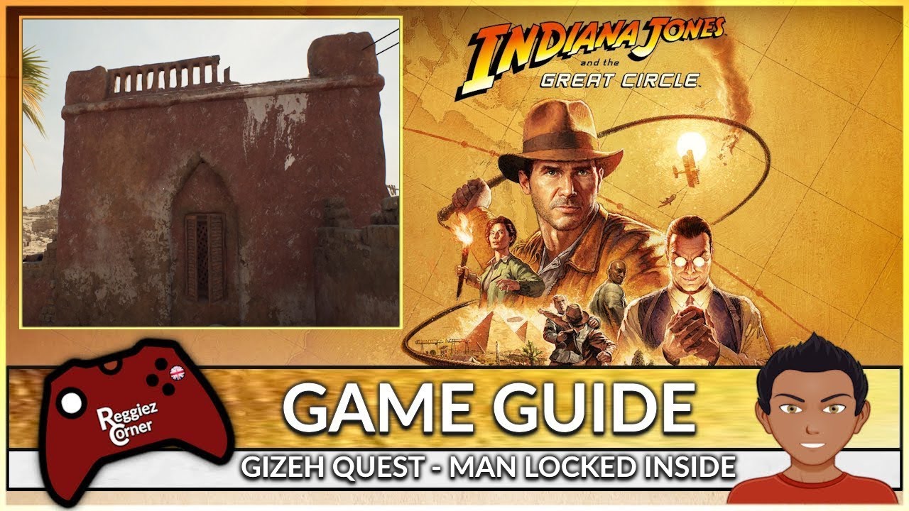 Indiana Jones & The Great Circle - Gizeh Quest - Man locked inside ...