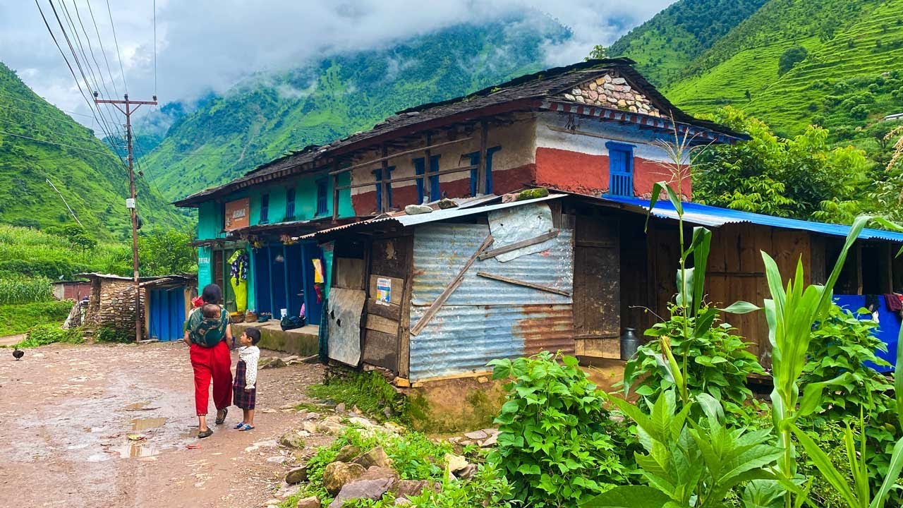 Relaxing and Peaceful Experience in Nepali Mountain Village | Nepali ...